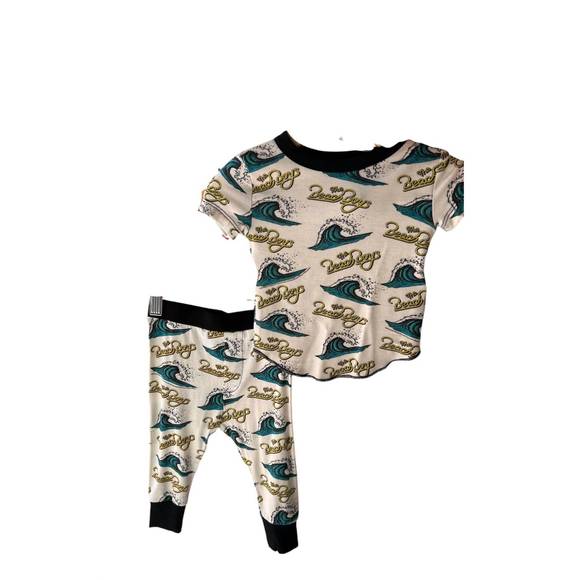 Rowdy Sprout | Pajamas | New Rowdy Sprout Kids Beach Boys Short Sleeve ...